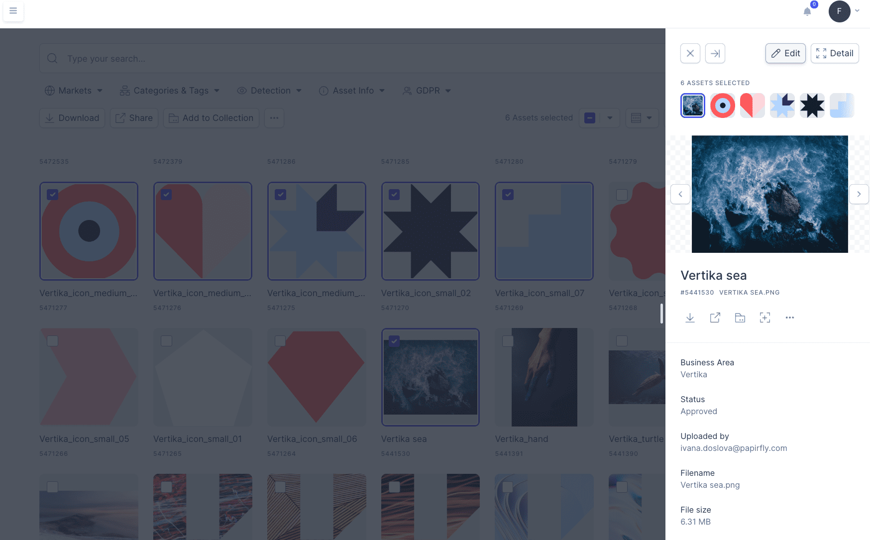 Editing Multiple Assets At The Same Time Papirfly